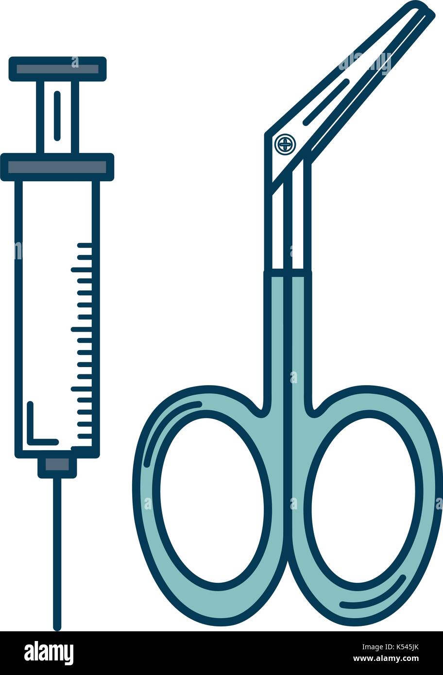 Surgical injection Stock Vector Images - Alamy