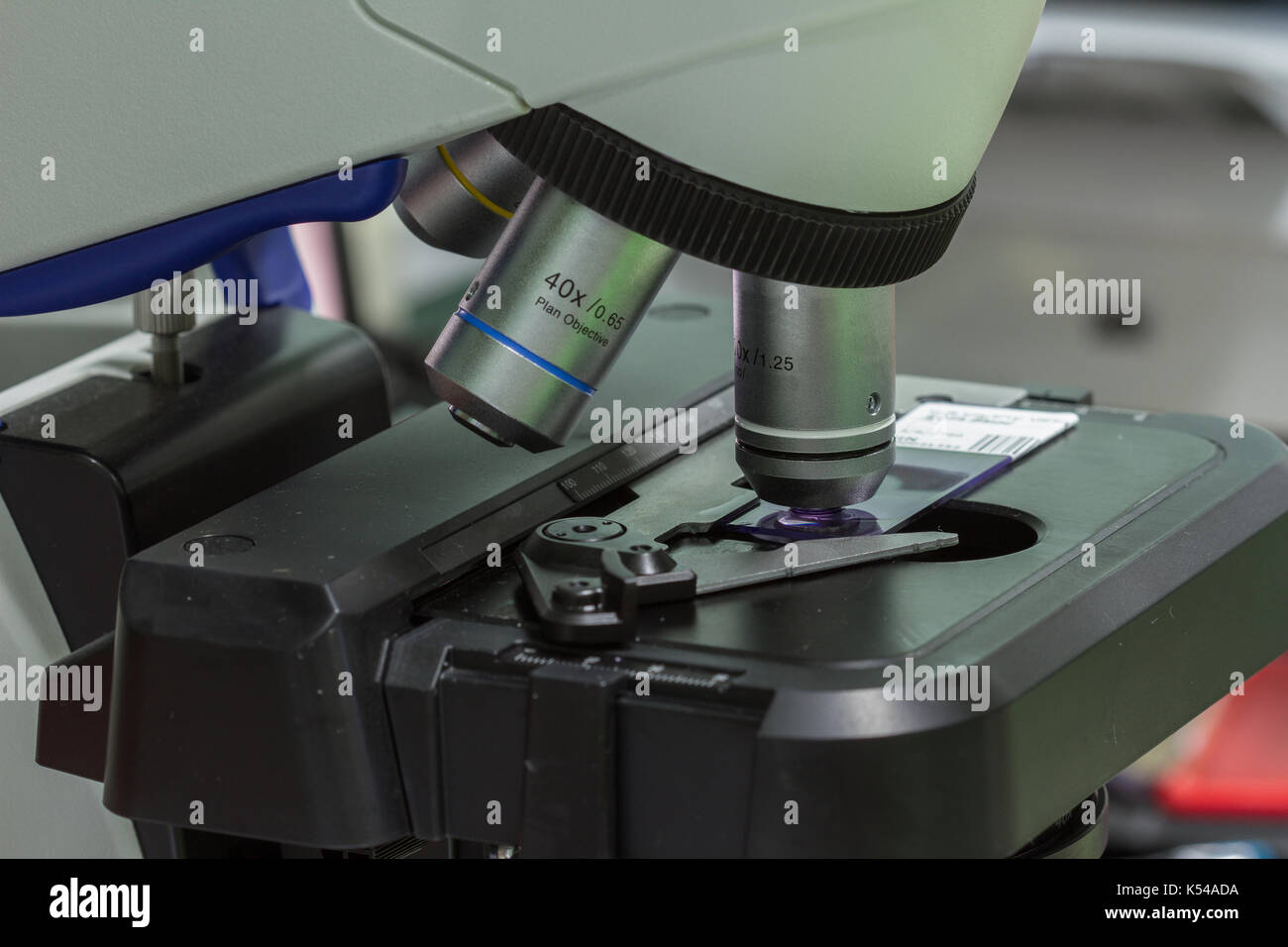 microscopes in Laboratory hospital, medicine equipment and health ...