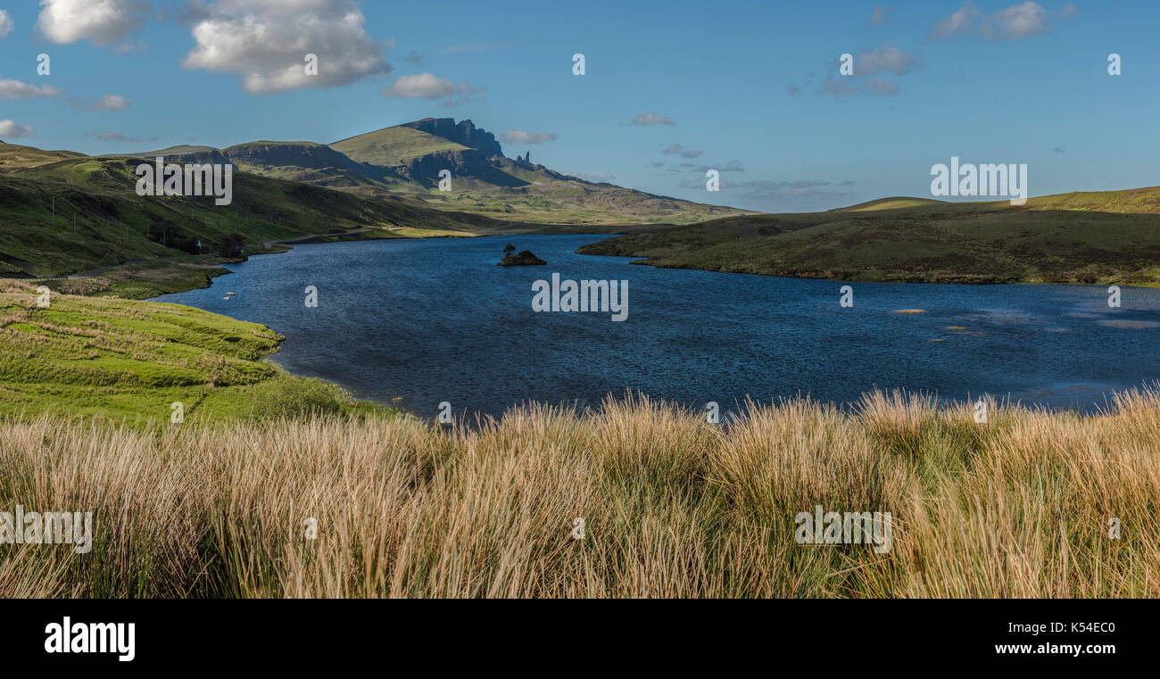 Loch Fada and Old Man Storr , Isle of Skye, Inner Hebrides, Scotland ...