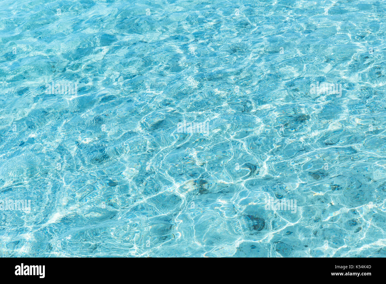 clean and clear blue sea water wave texture background Stock Photo - Alamy