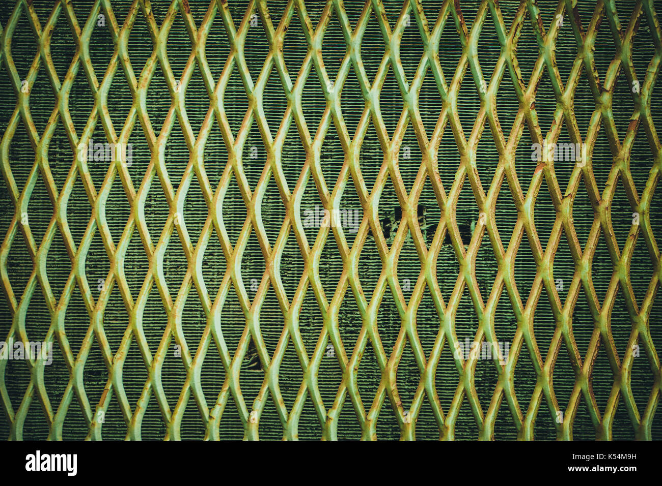 front heavy truck Radiator Industry Machine background rusty metal ...