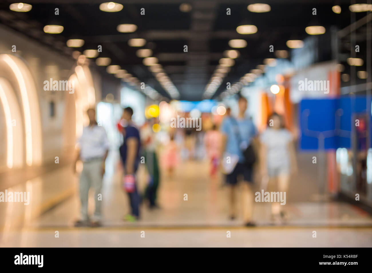 Blur event with people background Stock Photo - Alamy