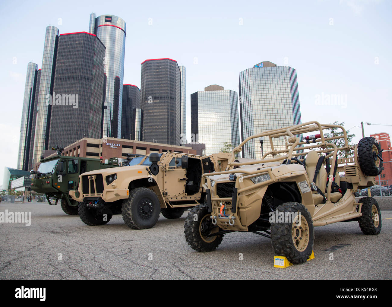 Marine Vehicle Display at Marine Week Detroit Stock Photo - Alamy