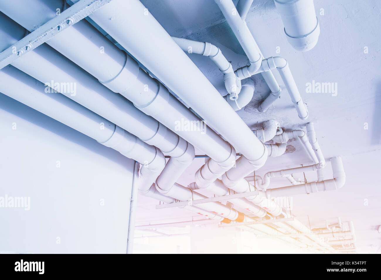 Water pipe engineering, clean line watering transport system in the ...