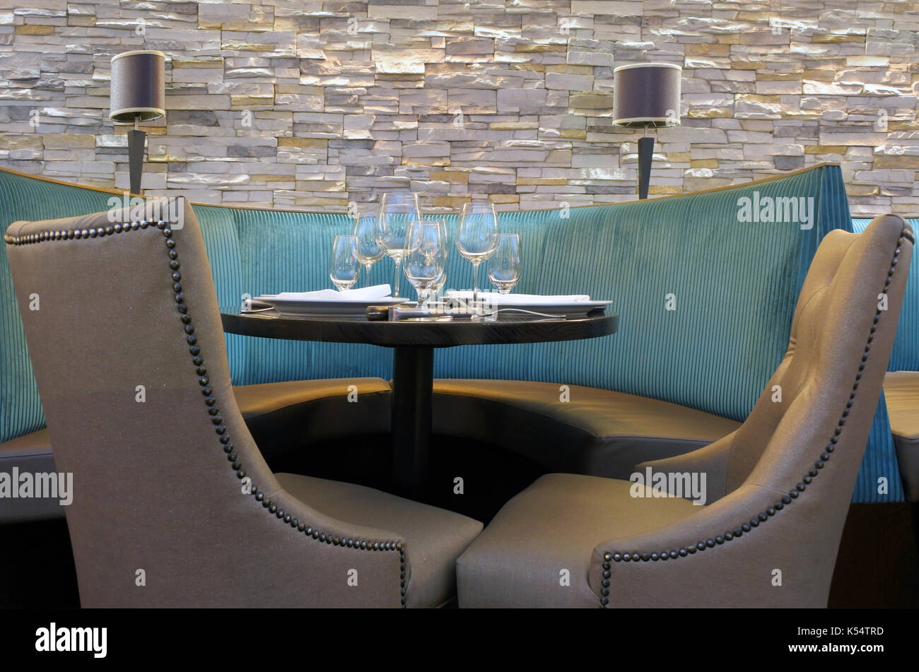 Leather Booths High Resolution Stock Photography and Images - Alamy