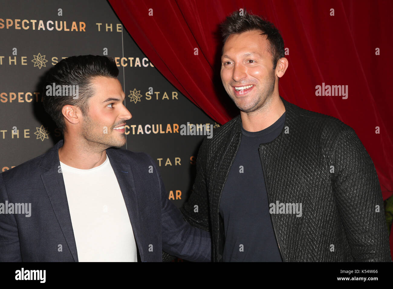 Sydney, Australia. September 6, 2017. Pictured: Ryan Channing and Ian ...