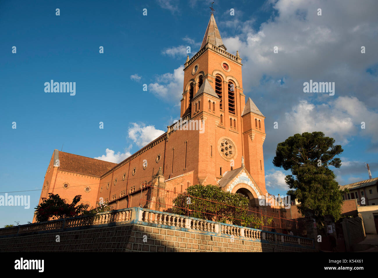 Cathedral of the Immaculate Heart of Mary, Ambositra, Madagascar Stock ...