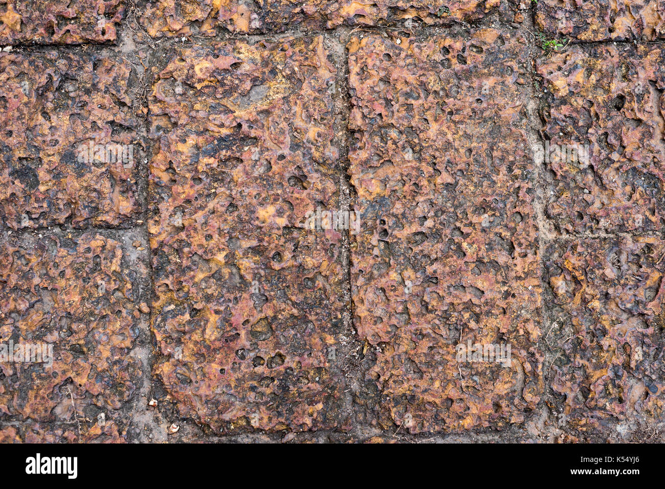 Red brick floor paving hi-res stock photography and images - Alamy