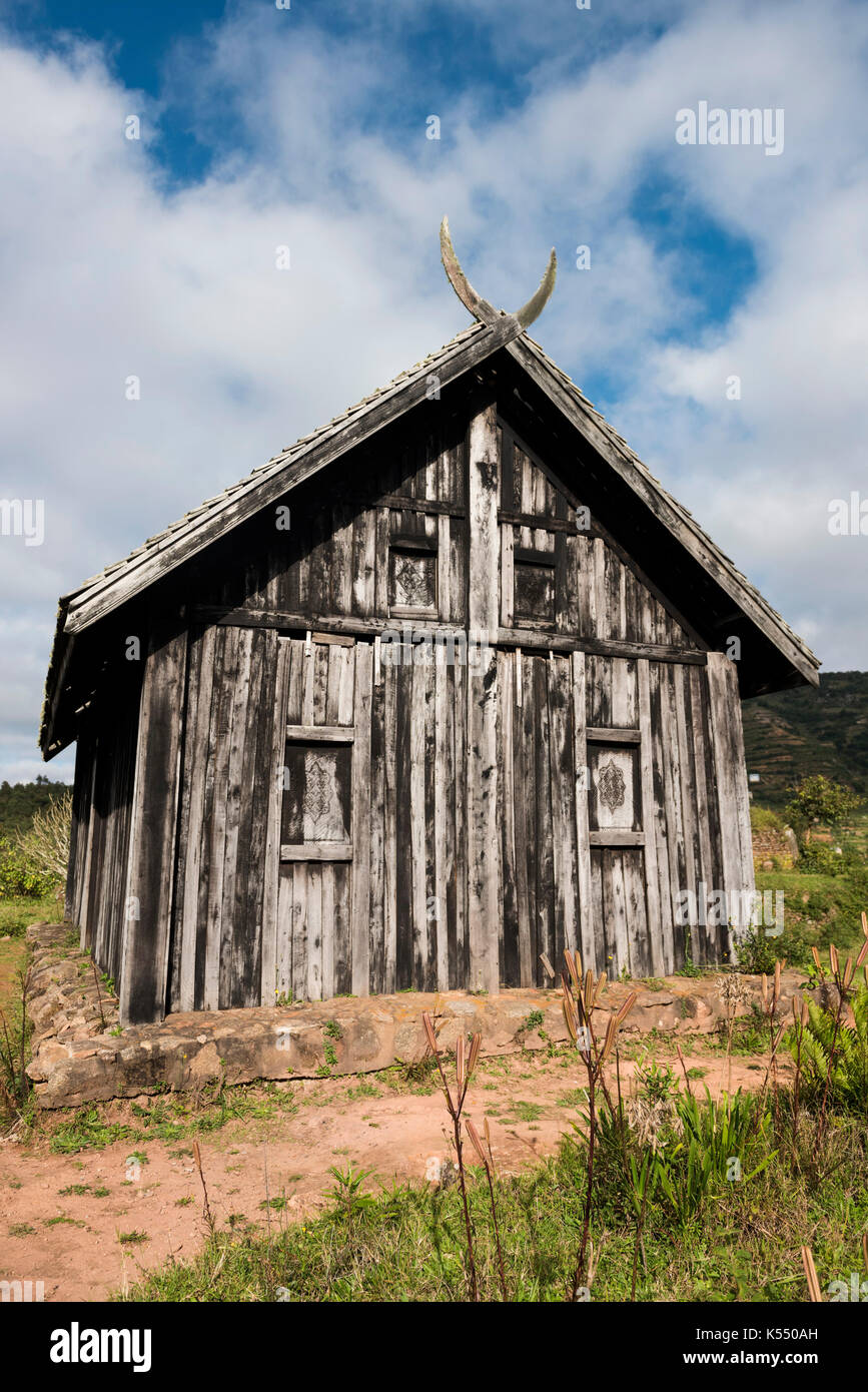 Ambositra Rova (palace), Ambositra, Madagascar Stock Photo - Alamy