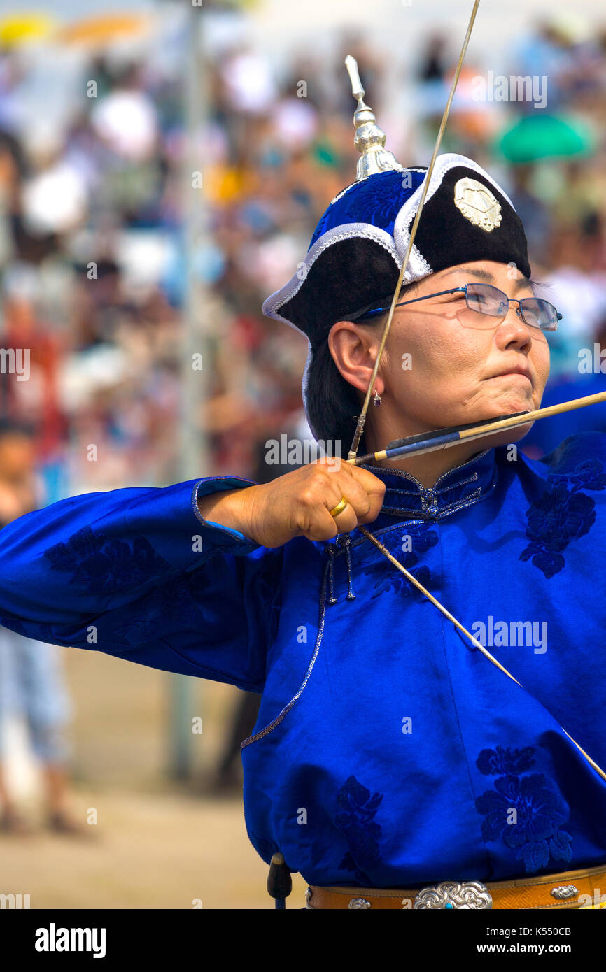 Mongolian archer hi-res stock photography and images - Alamy