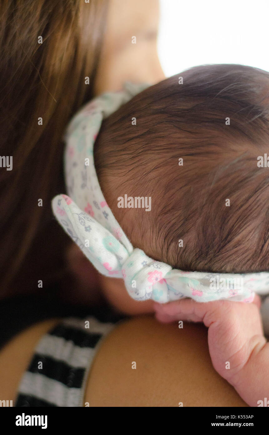 Baby's first moments with mom Stock Photo - Alamy