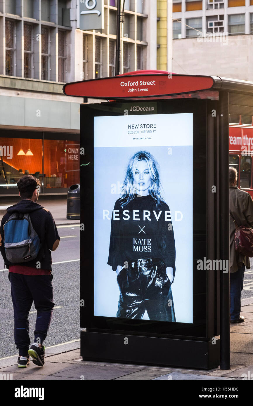 Reserved, Polish fashion store on Oxford Street, London, England, U.K ...