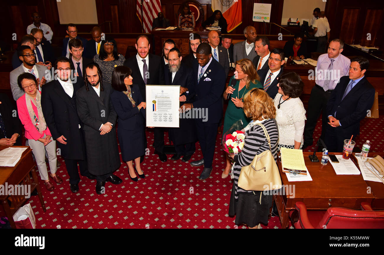 Manhattan, United States. 07th Sep, 2017. The Honorable Rachel "Ruchie ...