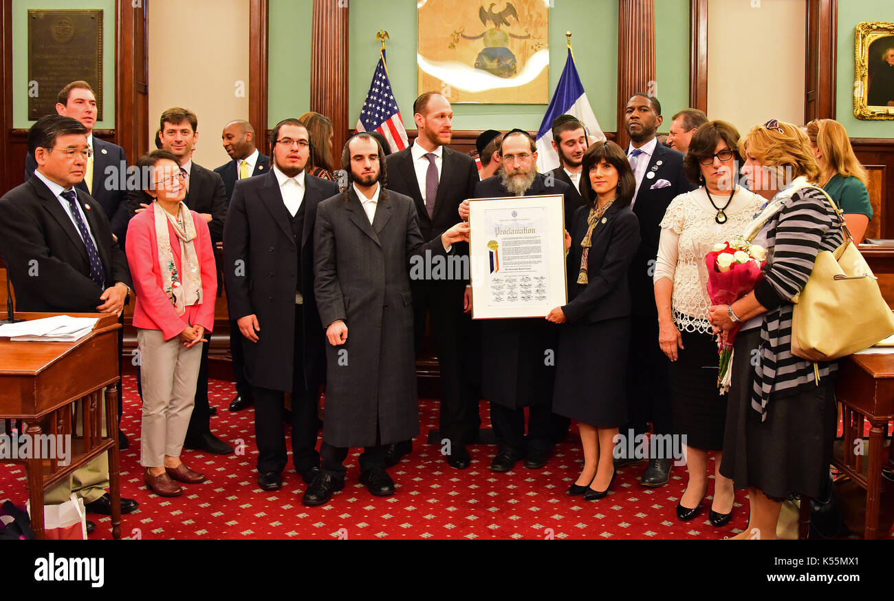 Manhattan, United States. 07th Sep, 2017. The Honorable Rachel "Ruchie ...