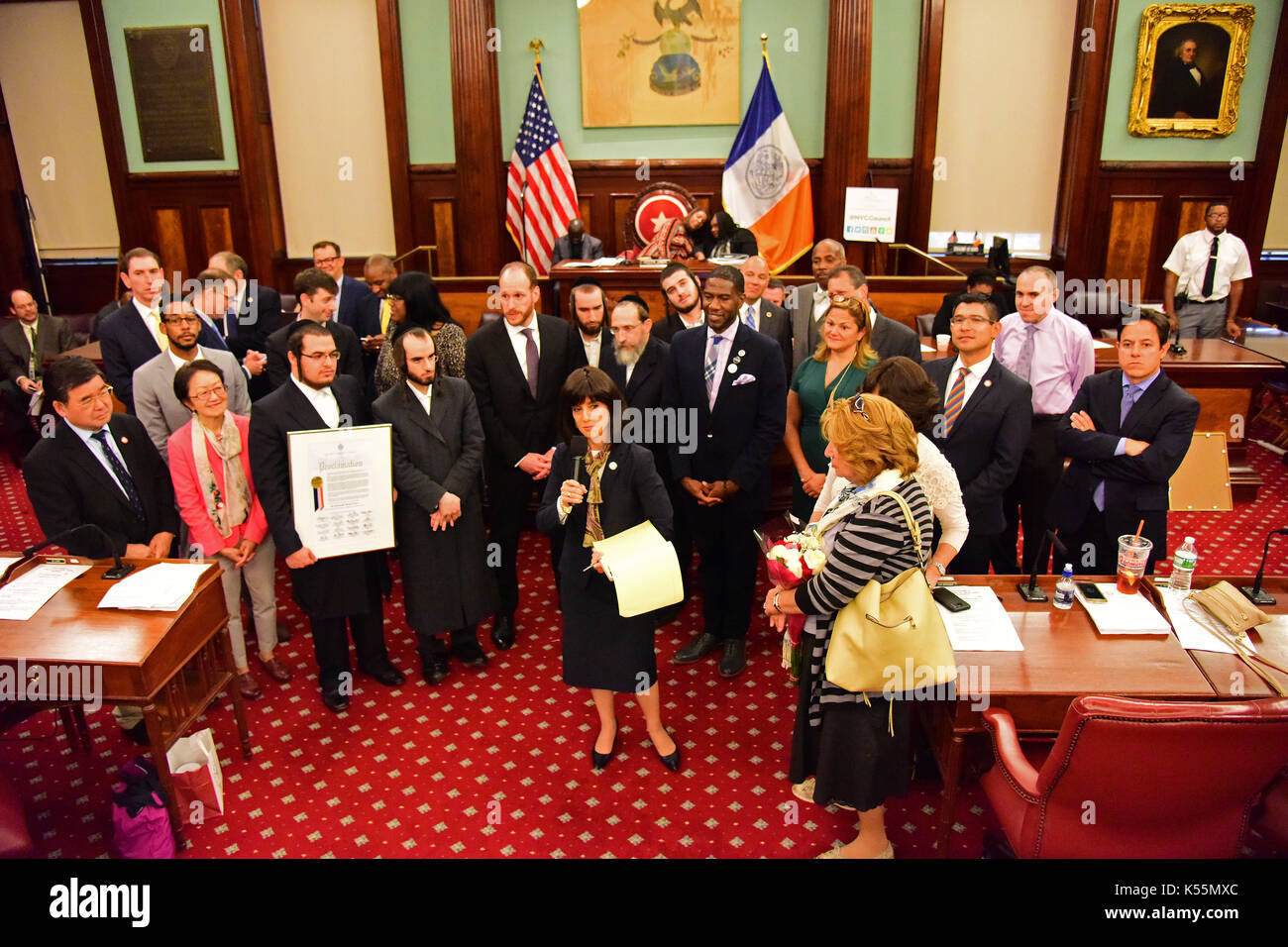 Manhattan, United States. 07th Sep, 2017. Judge Freier at the ...