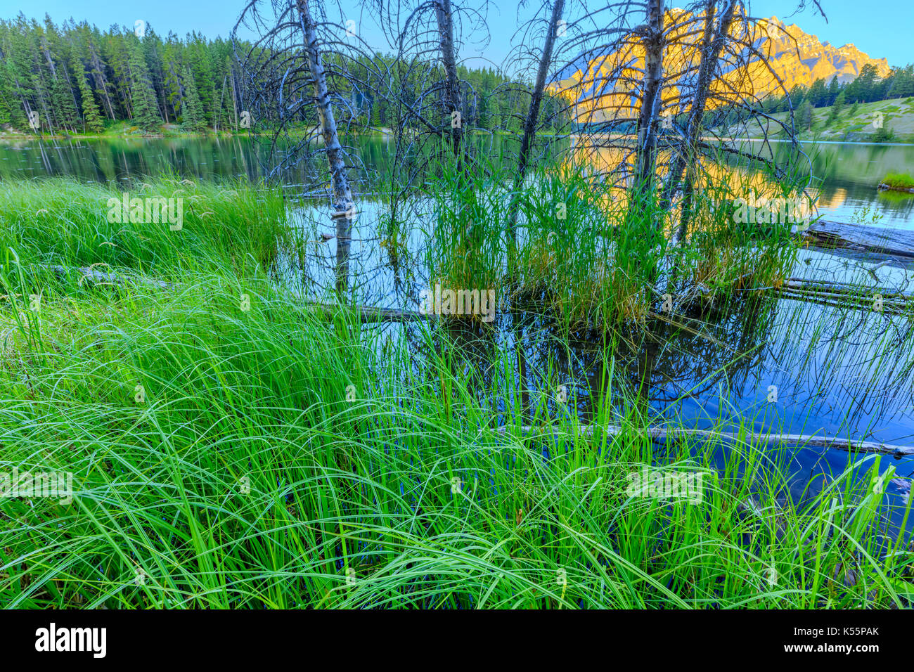 Johnson lake hi-res stock photography and images - Alamy