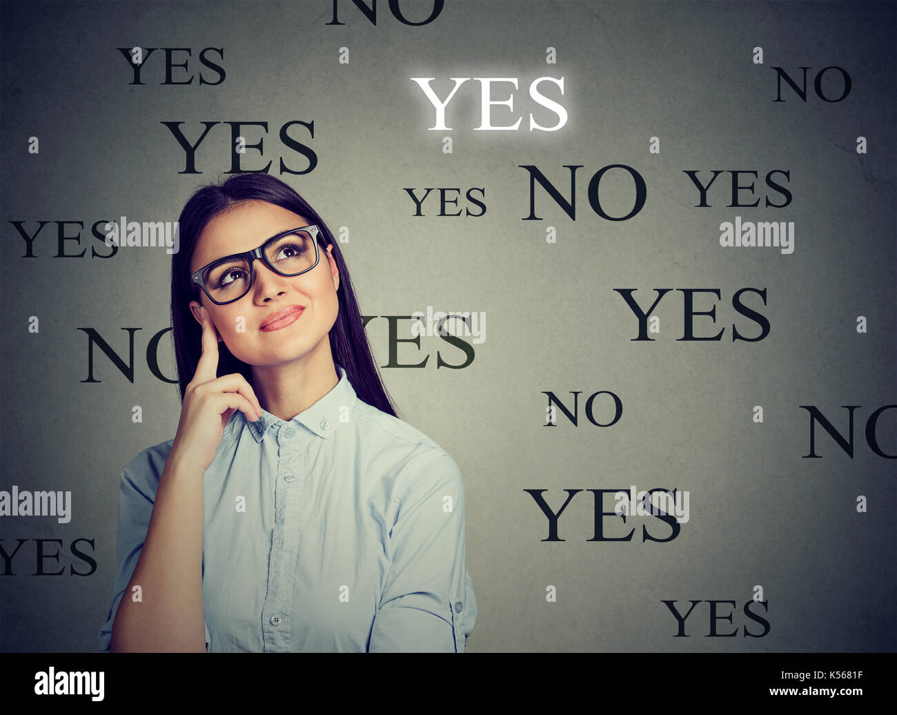 Woman choice hi-res stock photography and images - Alamy