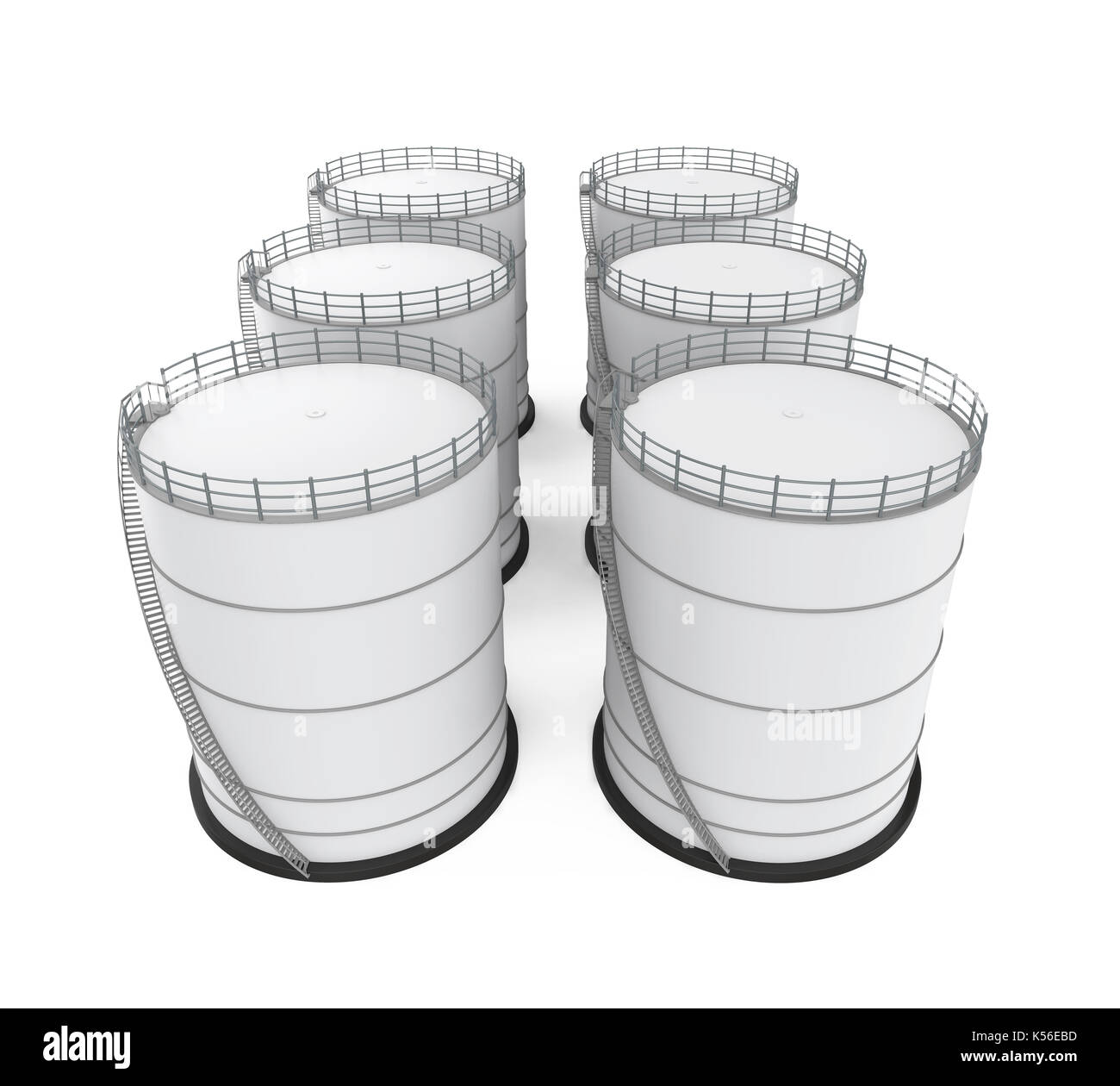 Cylindrical fuel storage tank hi-res stock photography and images - Alamy