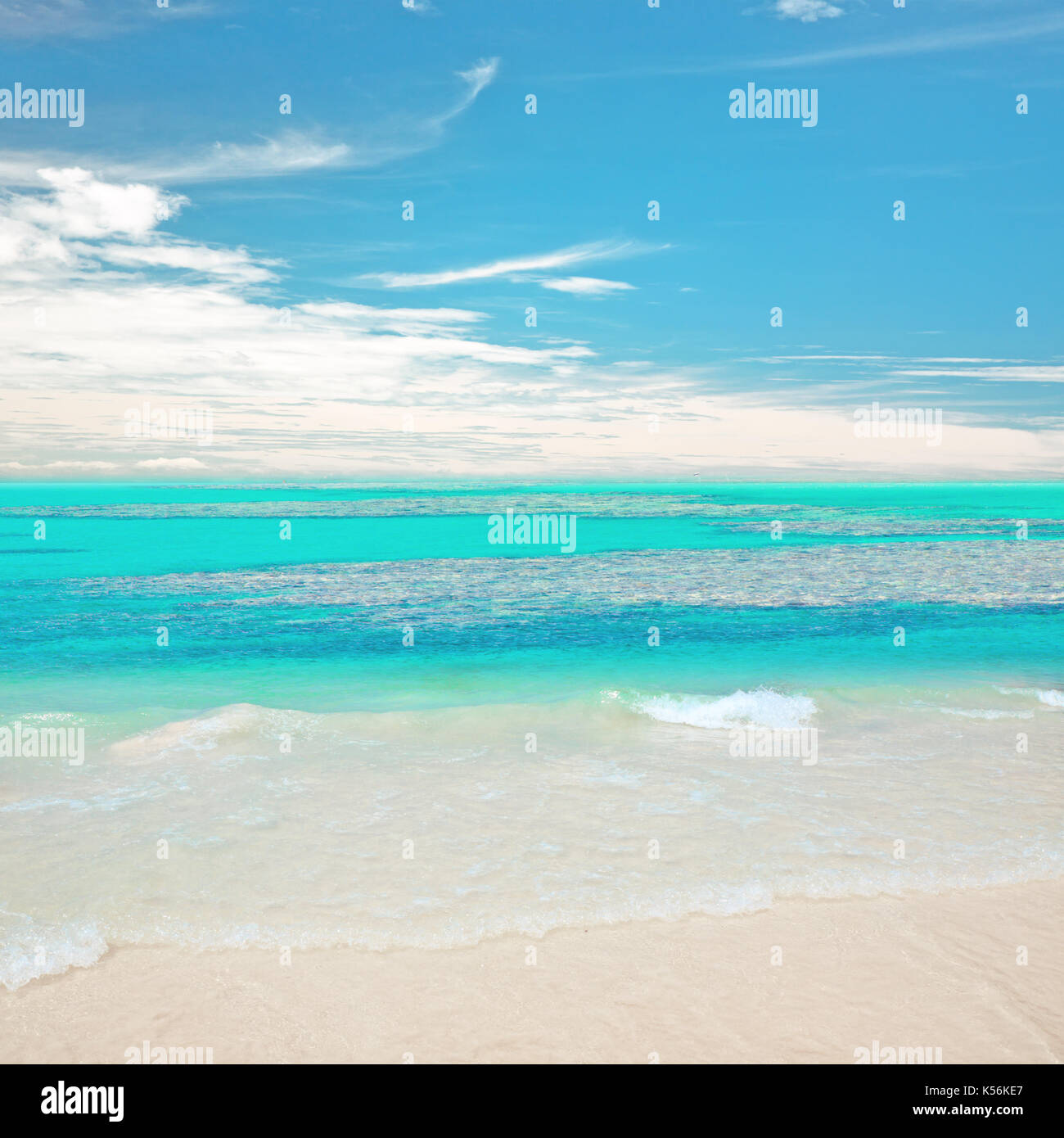 Lost island outdoor scene Stock Photo - Alamy