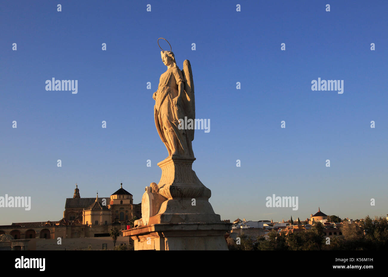 Statue of san rafael archangel hi-res stock photography and images - Alamy