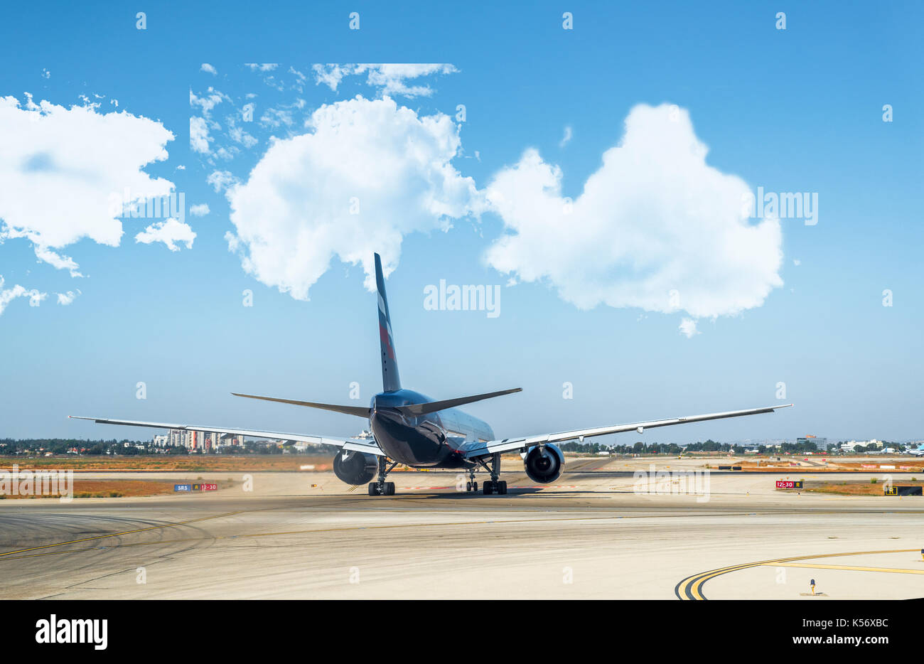 Before taking off Stock Photo - Alamy