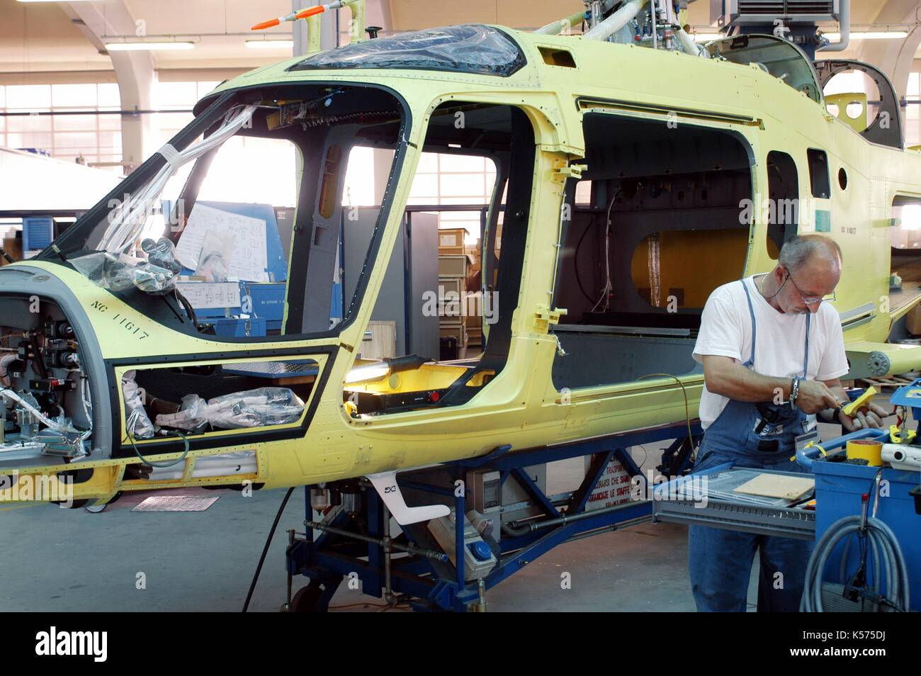 Agusta helicopters factory, plant of Vergiate (Lombardy, Italy Stock ...