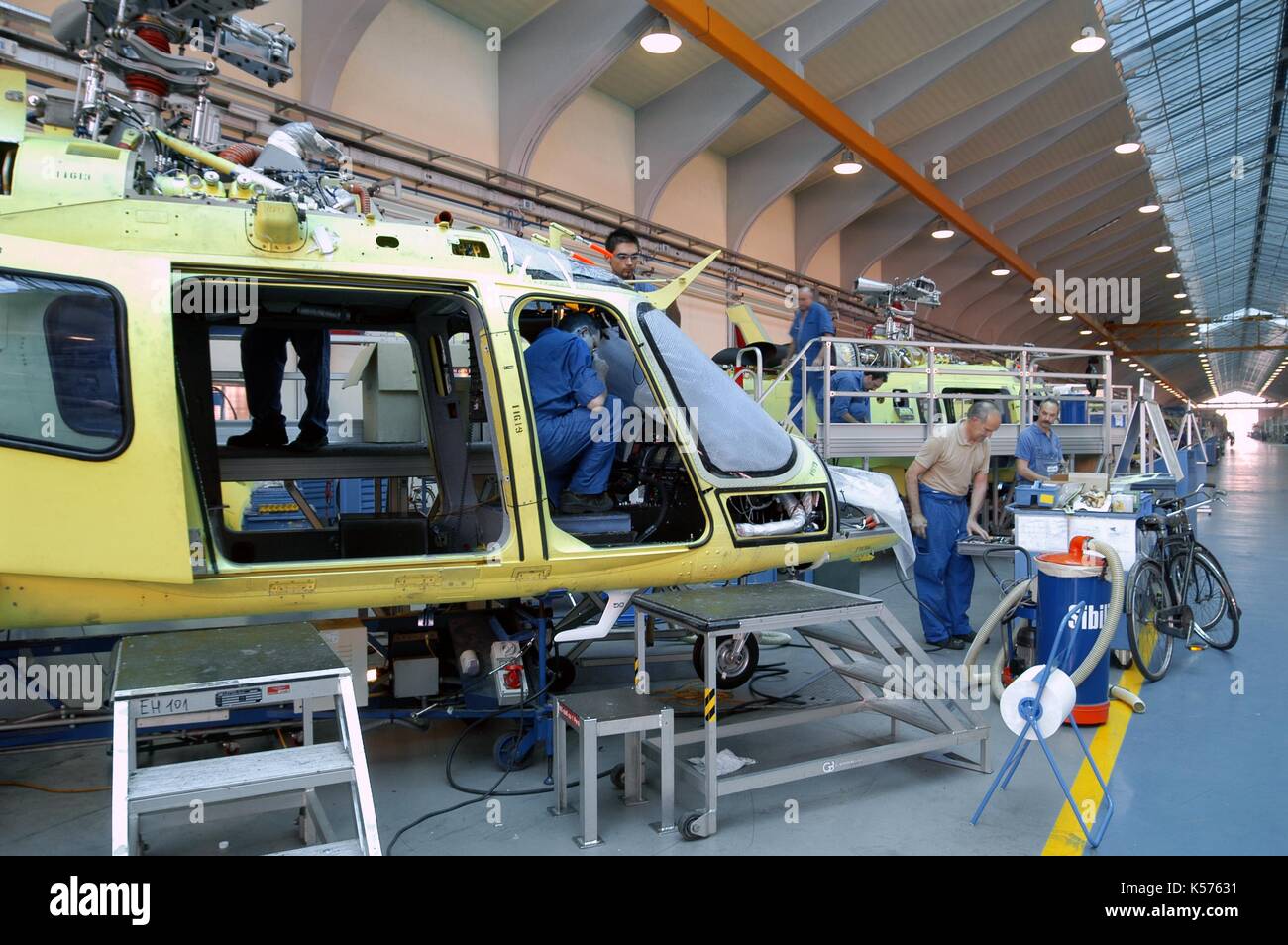 Agusta helicopters factory, plant of Vergiate (Lombardy, Italy Stock ...