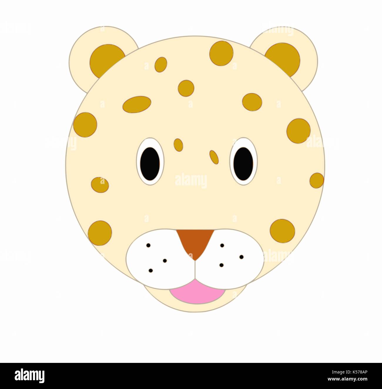 Cartoon leopard hi-res stock photography and images - Alamy