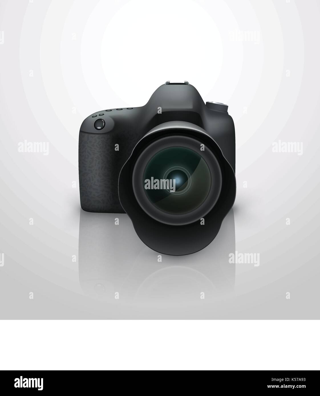 Black and white camera shadow Stock Vector Images - Alamy