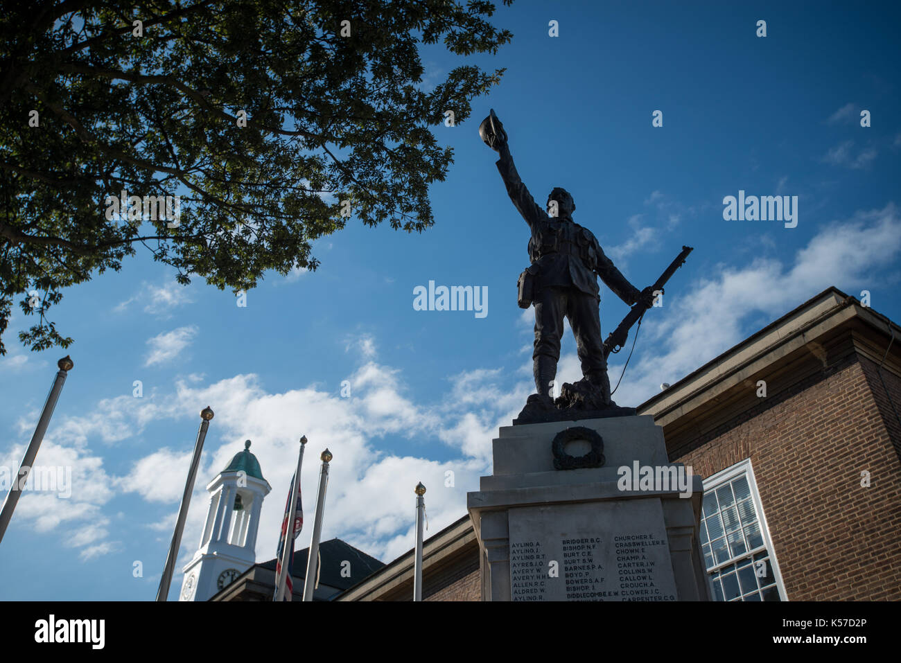 Municipal war memorial hi-res stock photography and images - Alamy