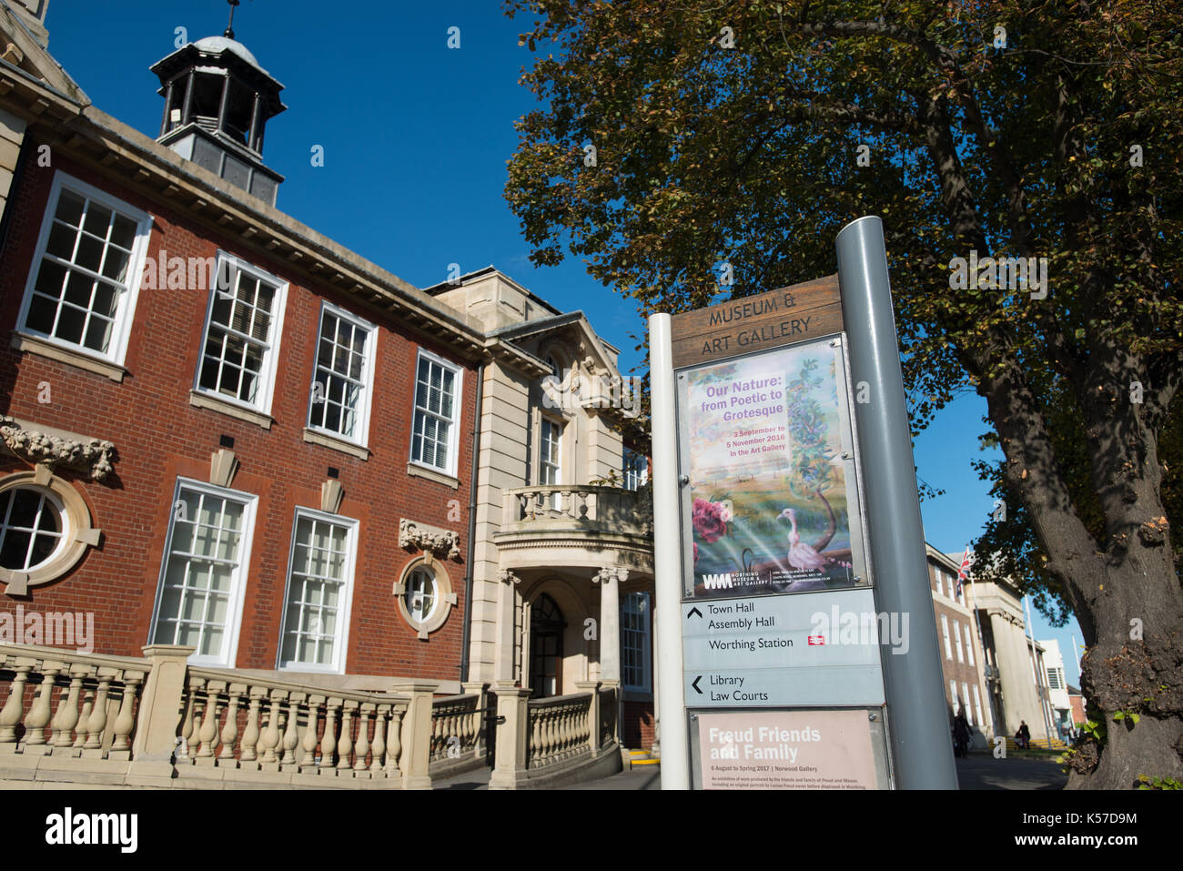 Worthing, West Sussex, UK. 11th October 2016. Worthing Museum And Art ...