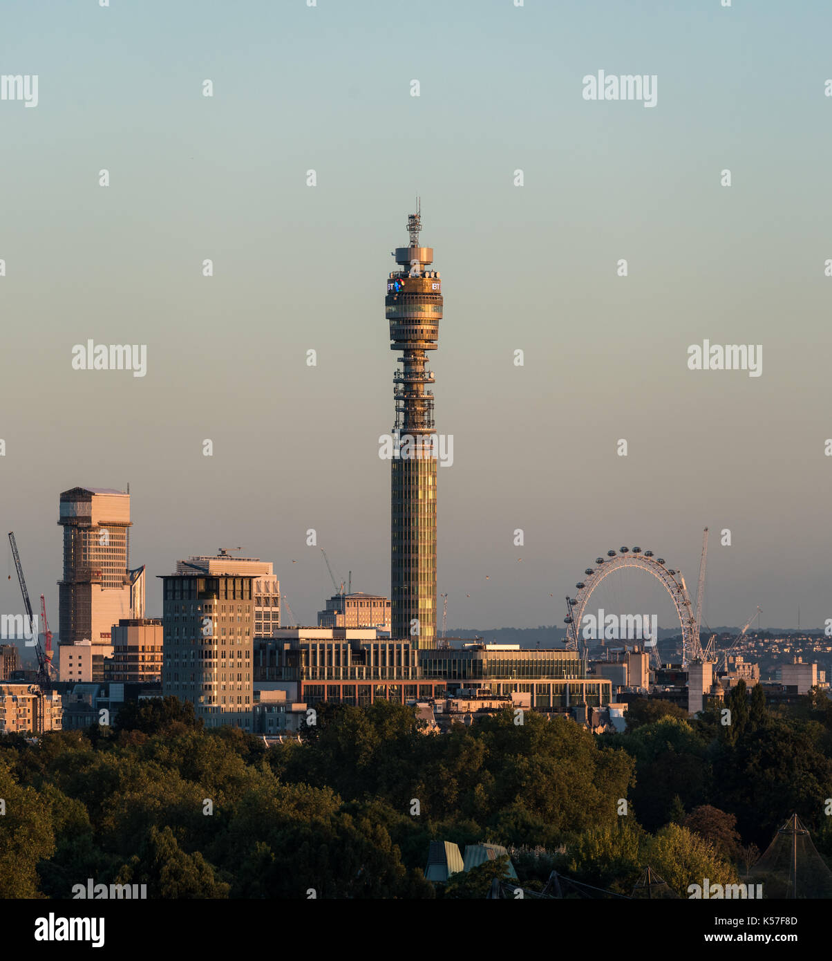 Primrose hill viewpoint hi-res stock photography and images - Alamy