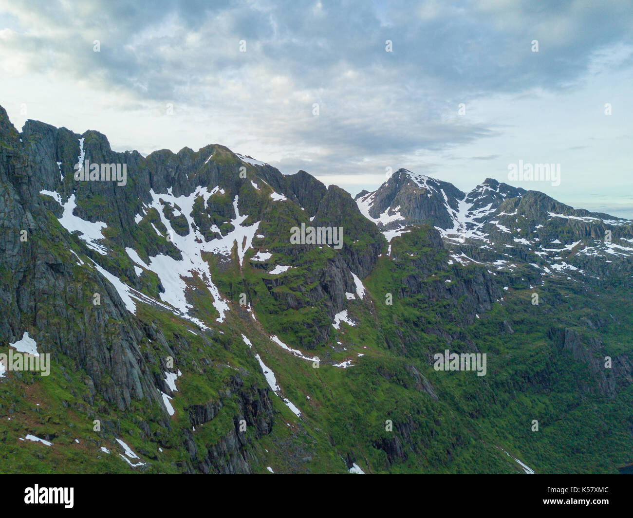 The Trollfjord in the Lofoten Islands, Norway Stock Photo - Alamy