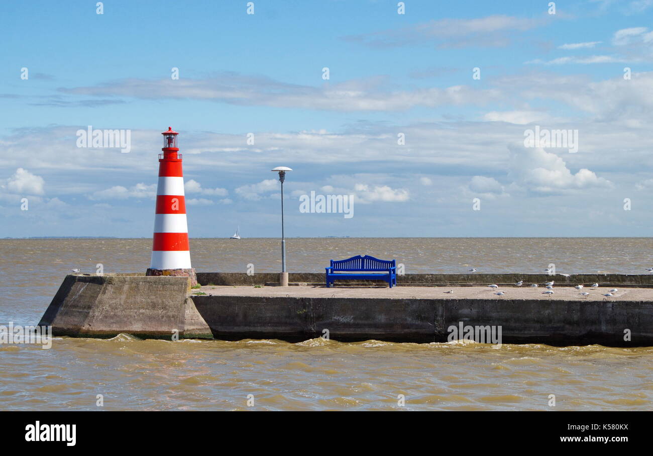 Nida lighthouse hi-res stock photography and images - Alamy