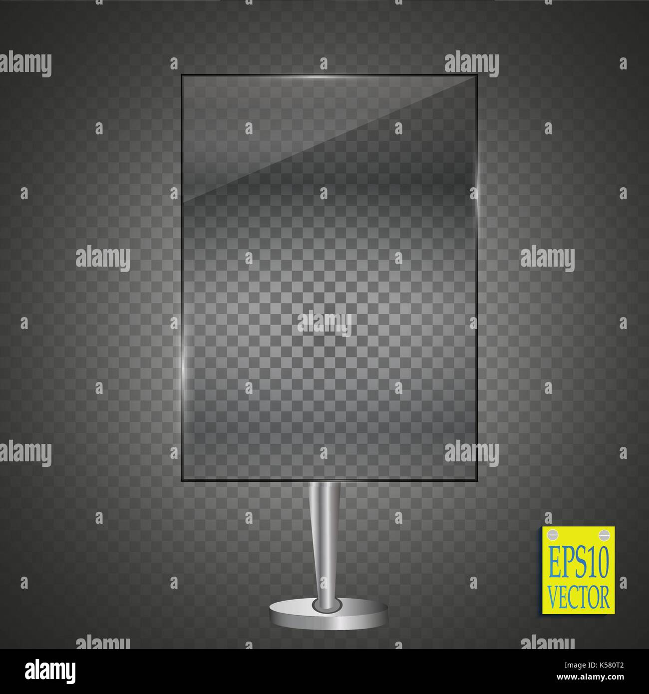 Vector billboard for your text, isolated on a transparent background ...