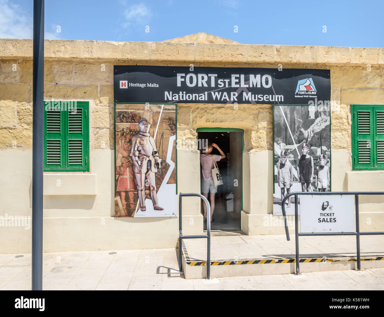 Fort St. Elmo National War Museum Stock Photo - Alamy