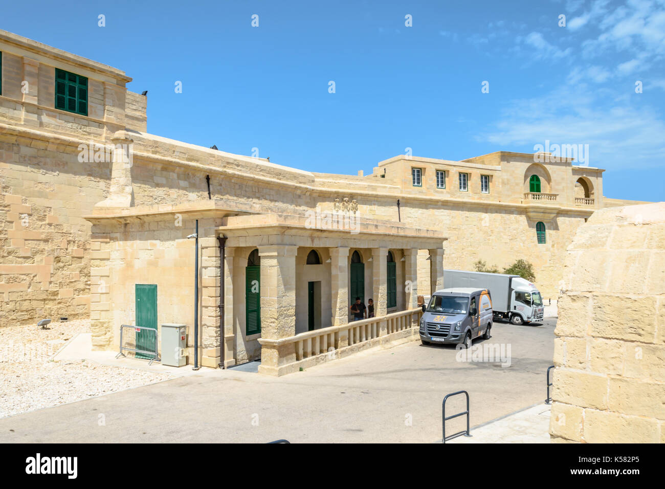 Fort St. Elmo National War Museum Stock Photo - Alamy
