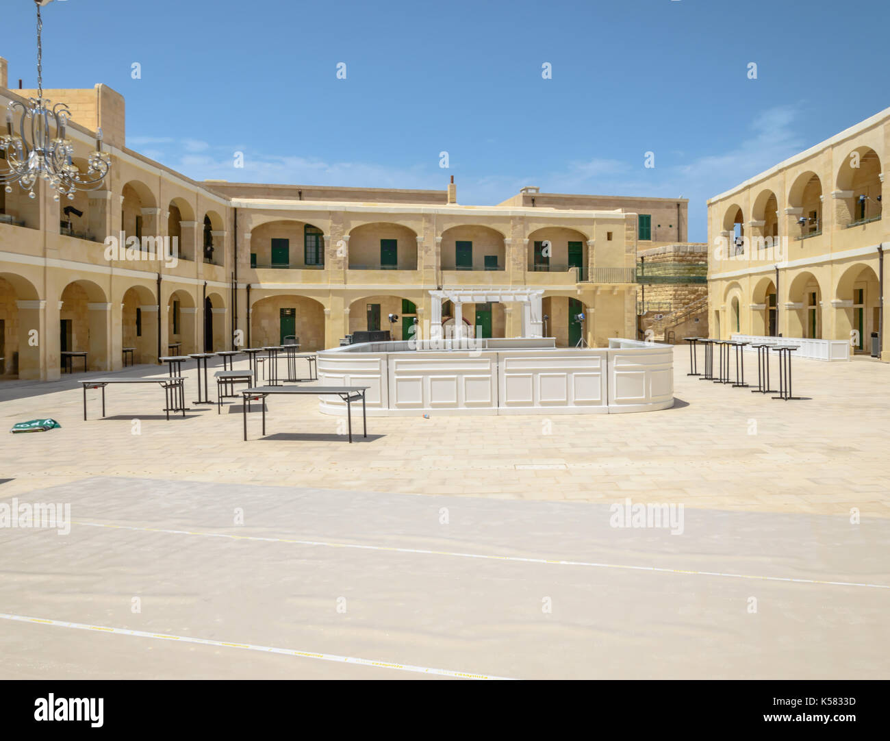 Fort St. Elmo National War Museum Stock Photo - Alamy