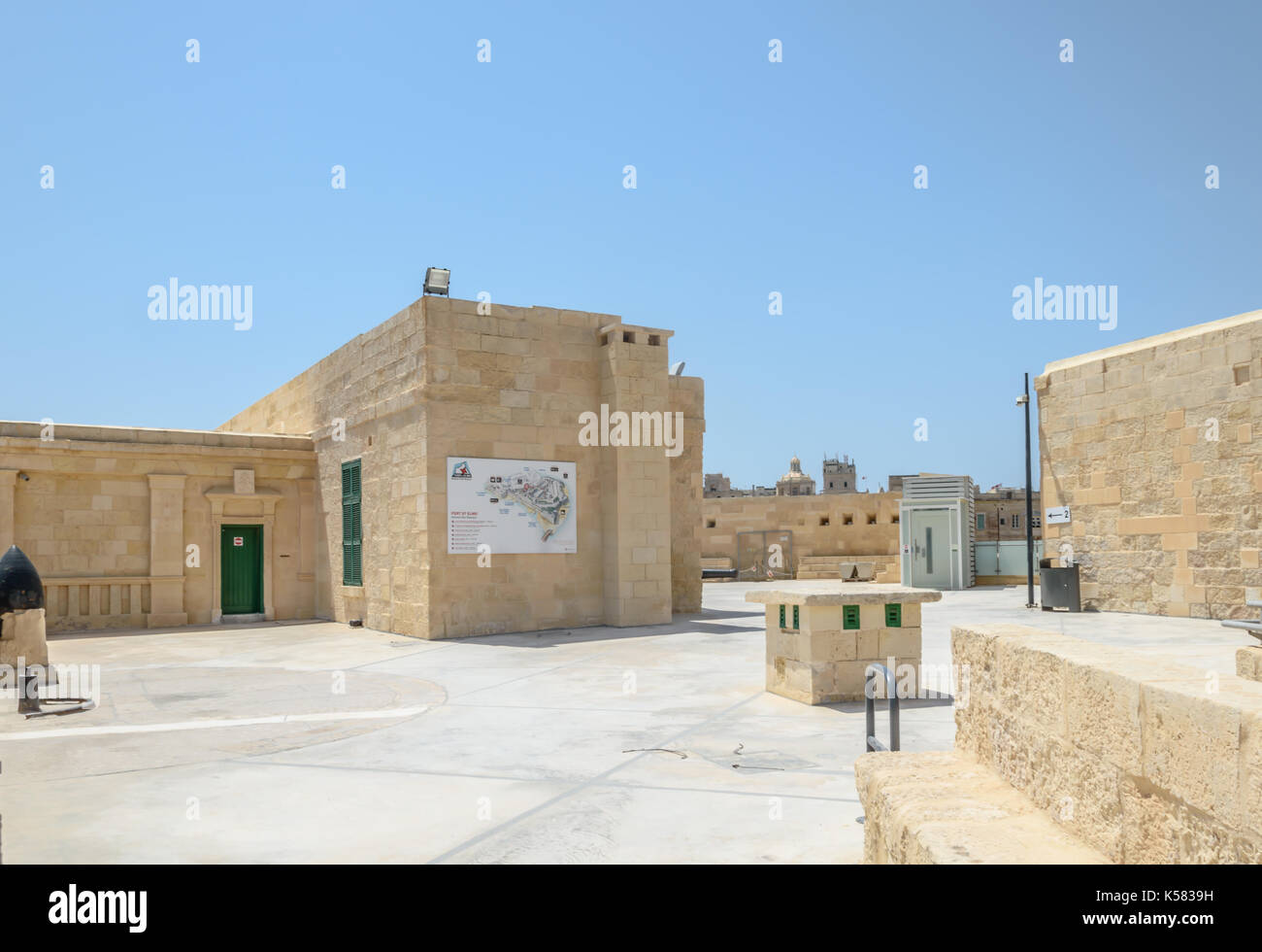 Fort St. Elmo National War Museum Stock Photo - Alamy