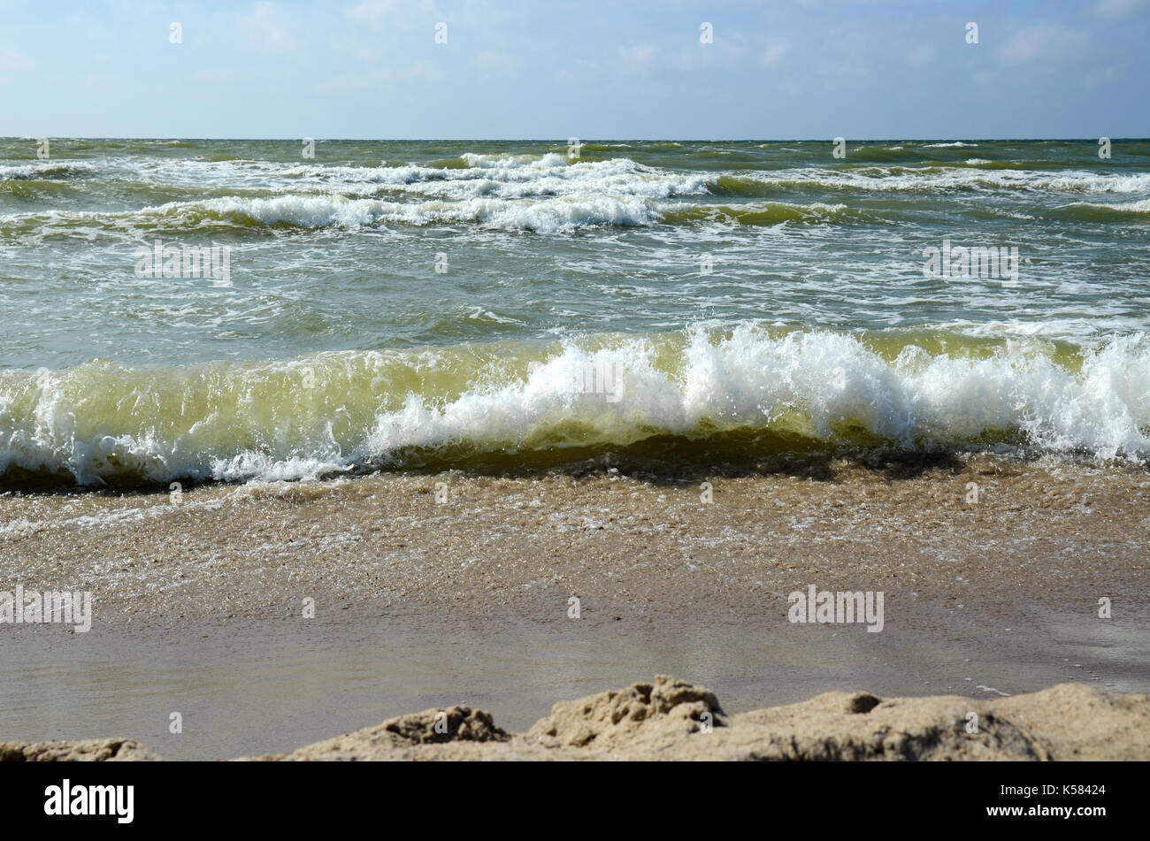 Baltic sea in Lithuania Stock Photo - Alamy