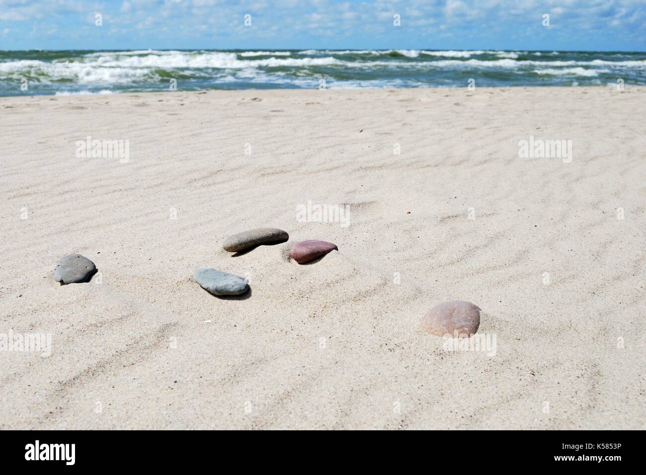 Baltic sea in Lithuania Stock Photo - Alamy