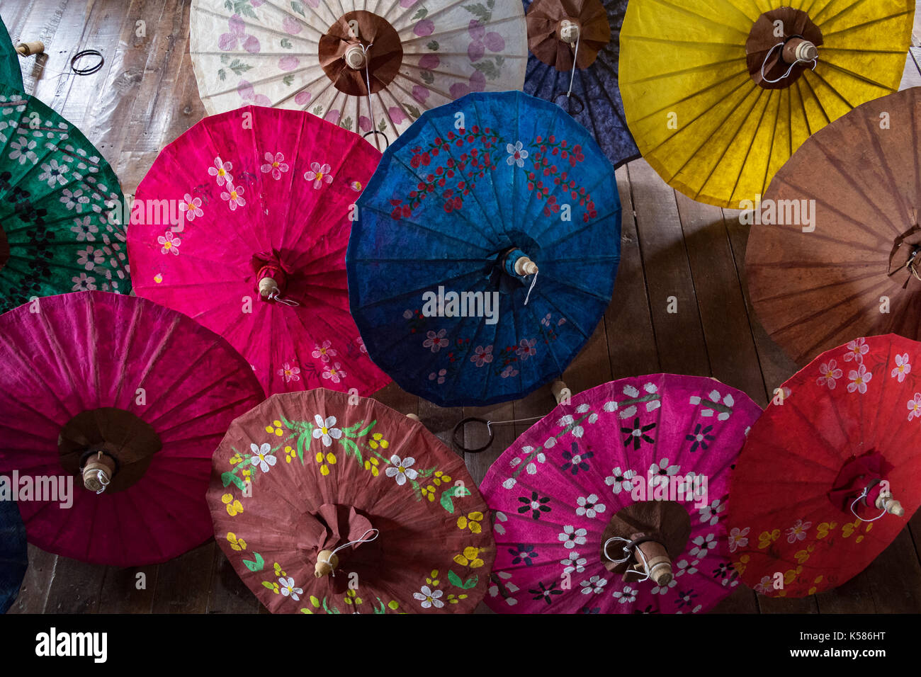 Parasol making hi-res stock photography and images - Alamy