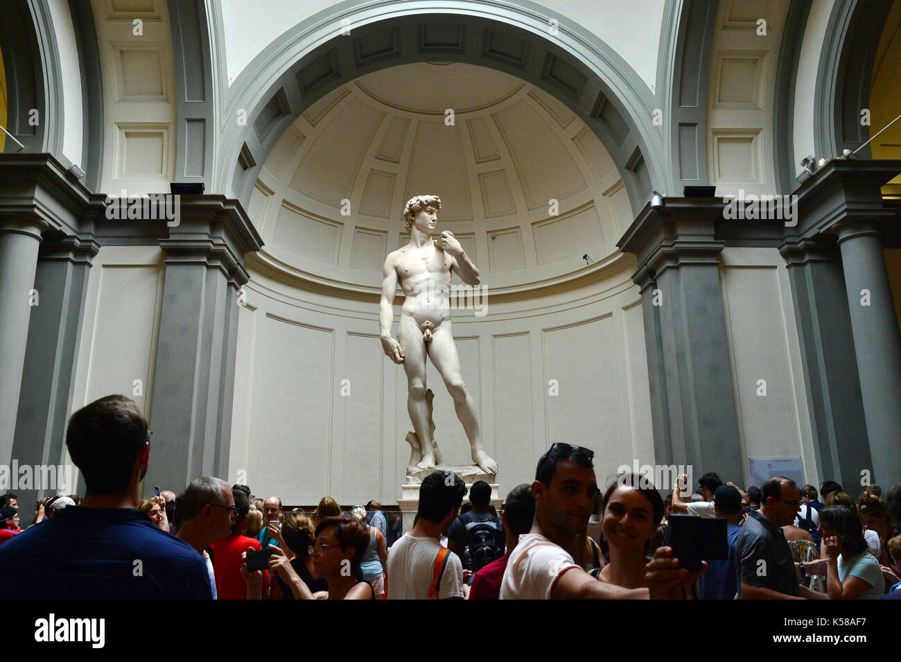 Florence galleria dell accademia hi-res stock photography and images ...
