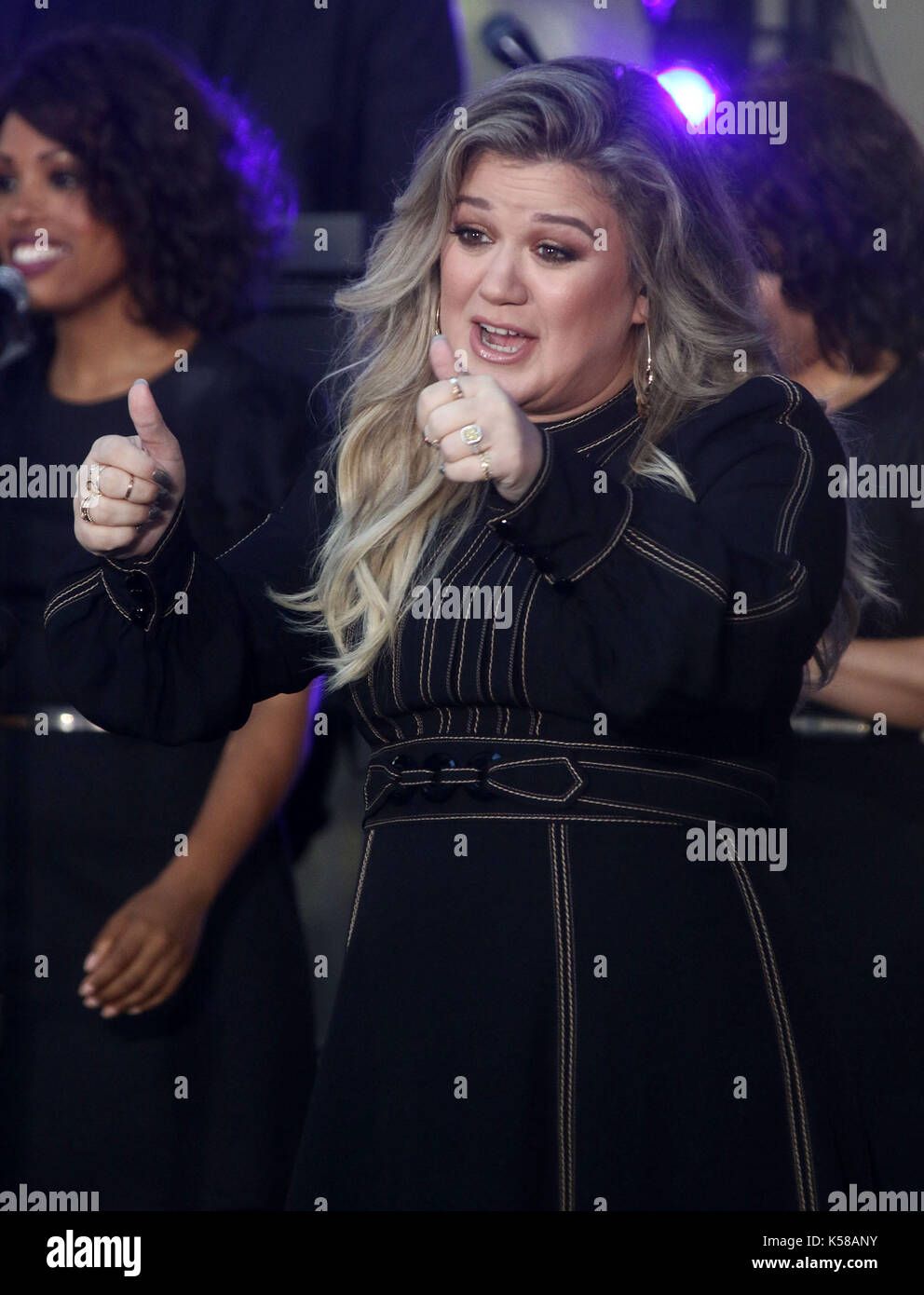 New York, New York, USA. 8th Sep, 2017. Singer KELLY CLARKSON performs ...