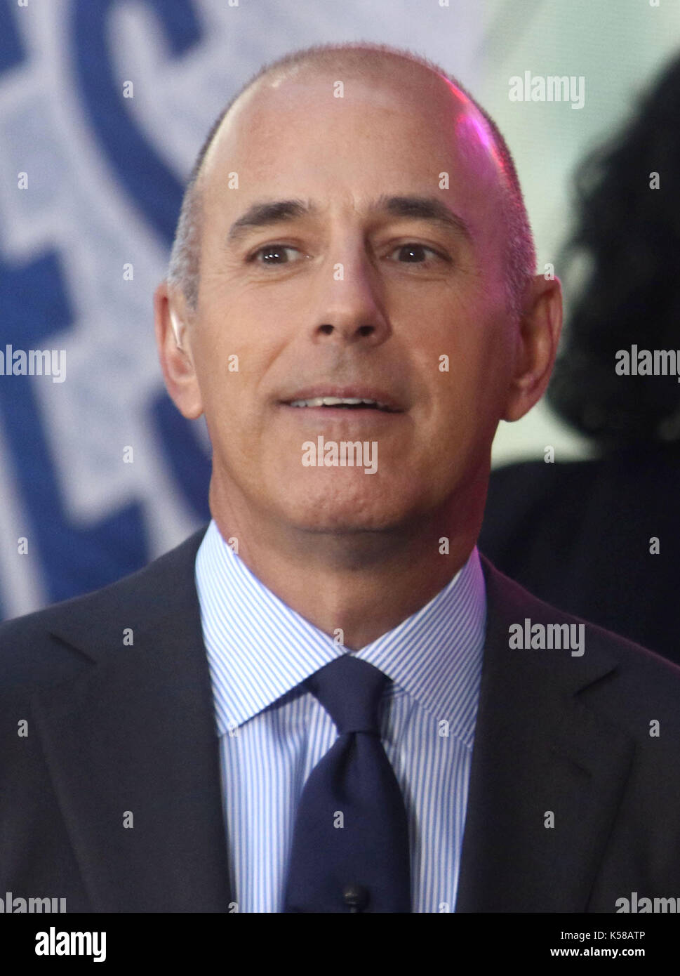 New York, New York, USA. 8th Sep, 2017. 'Today' show co-host MATT LAUER ...