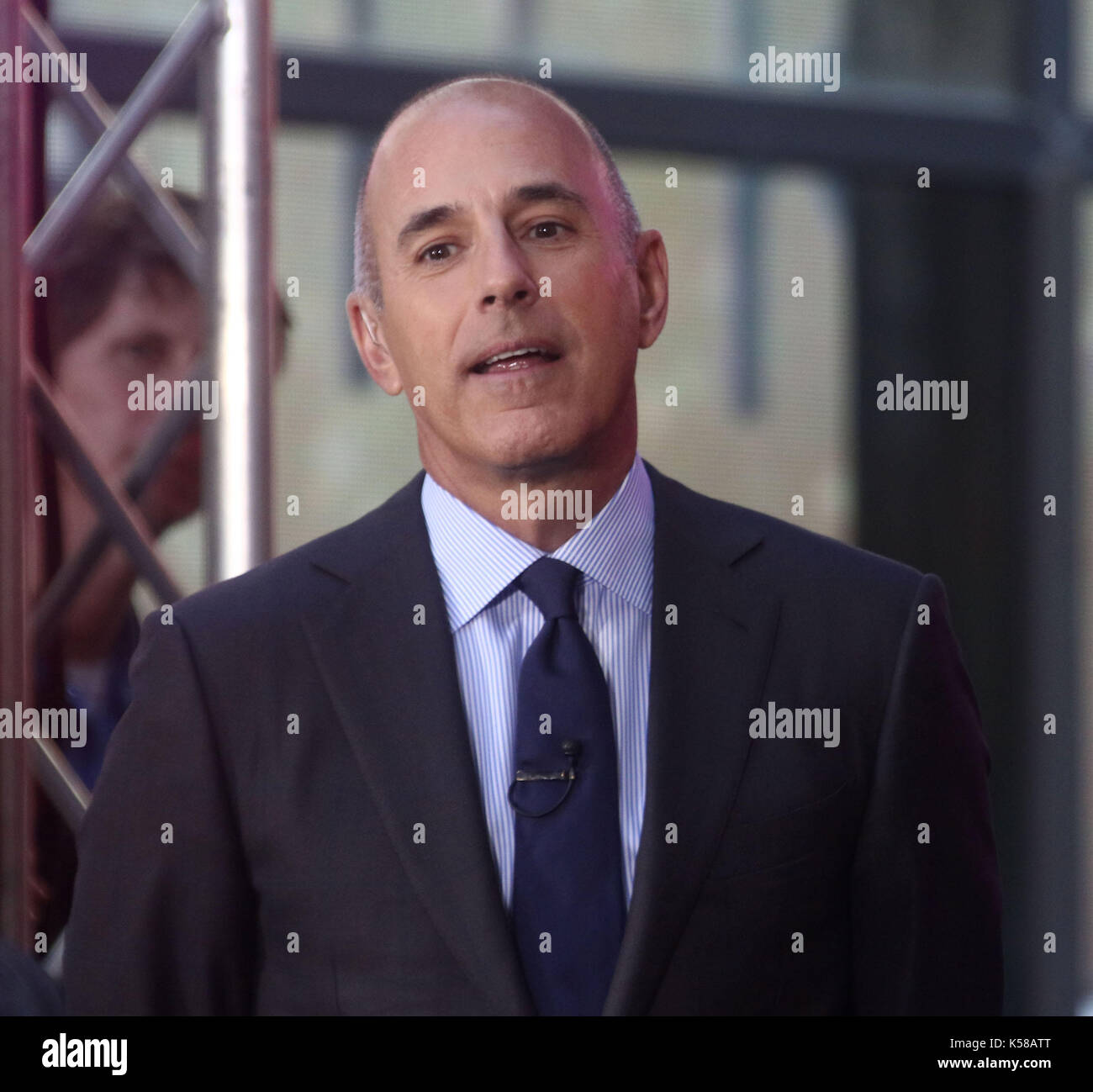 New York, New York, USA. 8th Sep, 2017. 'Today' show co-host MATT LAUER ...