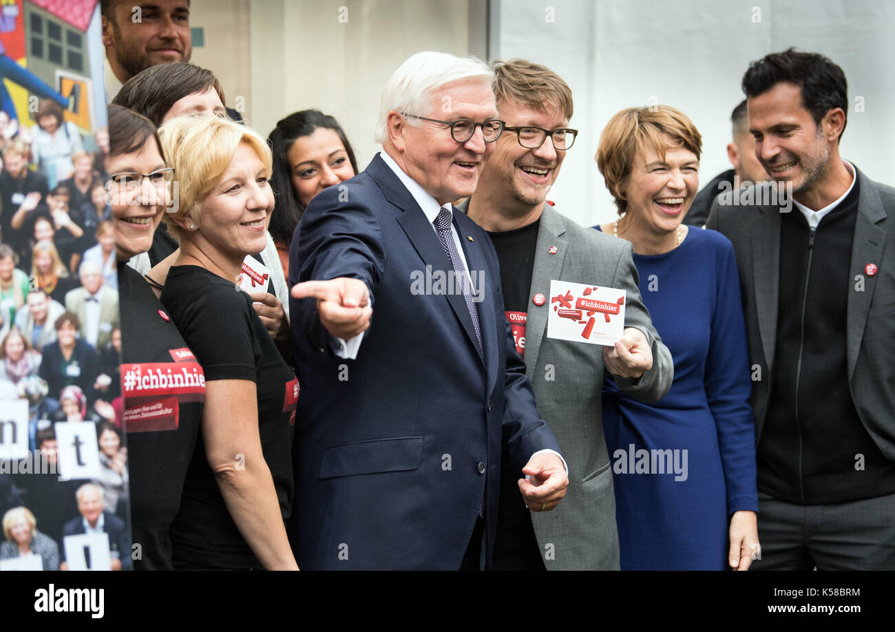 Berlin, Germany. 08th Sep, 2017. German president Frank-Walter ...
