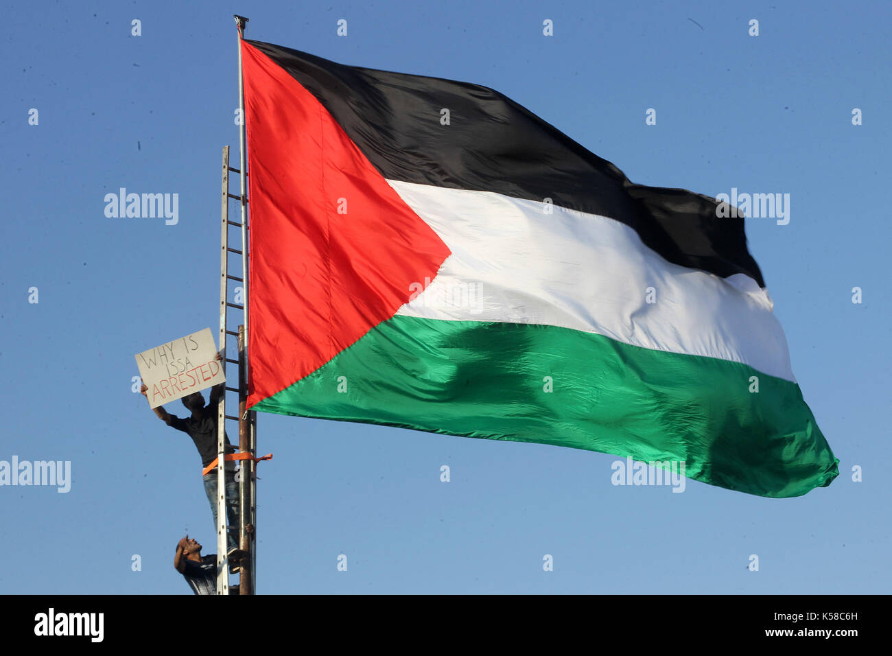 Hebron, West Bank, Palestinian Territory. 8th Sep, 2017. Palestinians ...