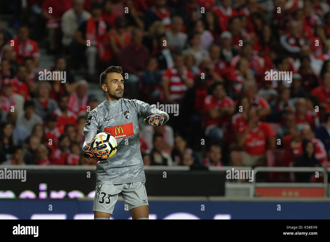 Portimonense«s goalkeeper Ricardo Ferreira from Portugal during the ...