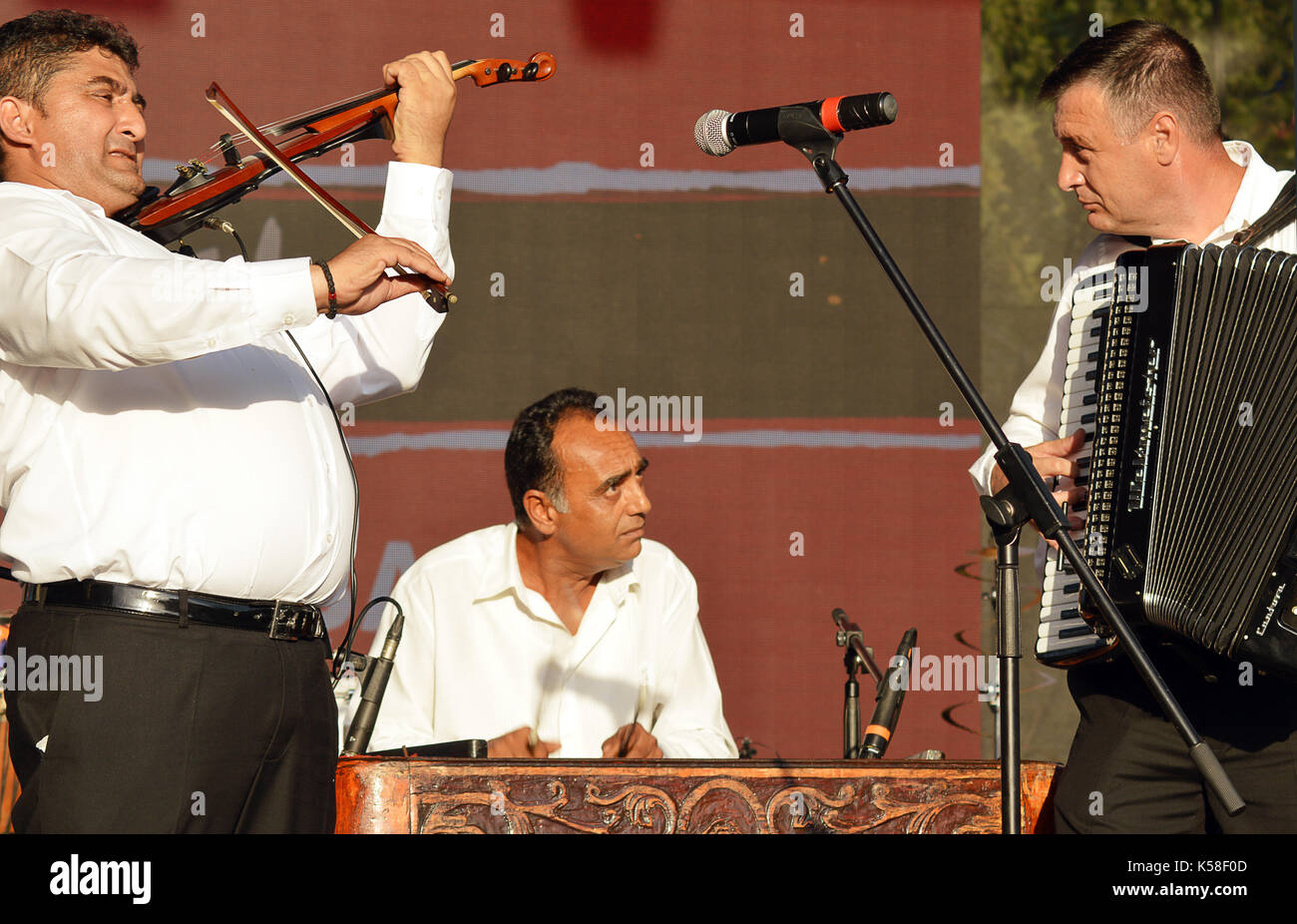 BUCHAREST, ROMANIA - 8 SEPTEMBER 2017: The traditional Southern ...